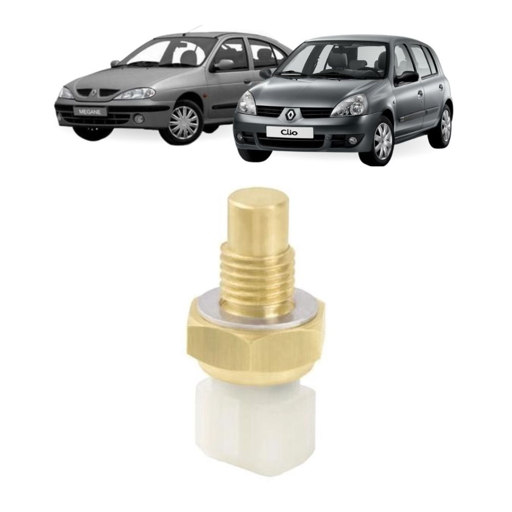 Sensor Temperatura Injecao Clio 00 A 05 Twingo Megane Scenic - Fuscão Preto