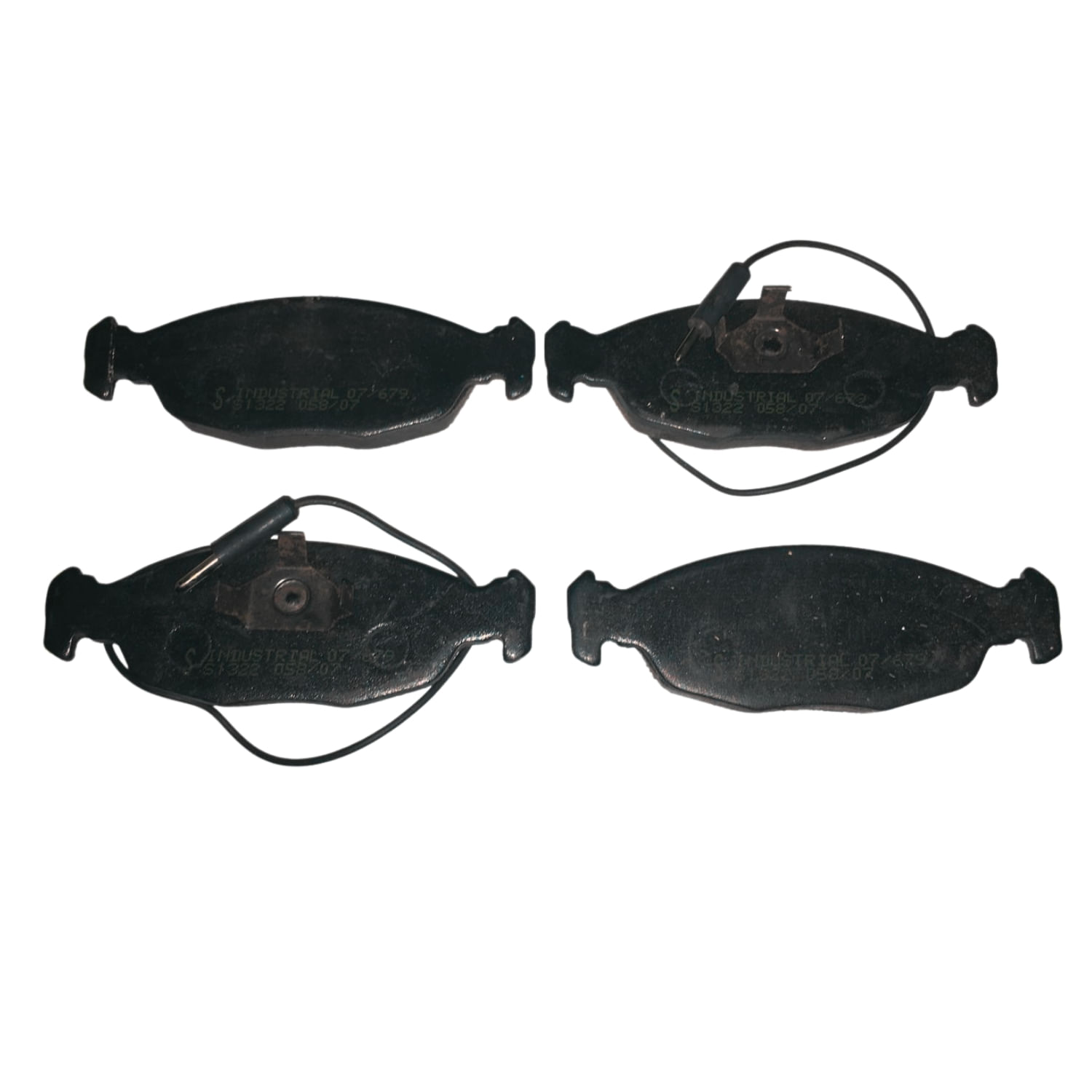 Jogo De Pastilha Freio Peugeot 106 1.6 16v 96 97 98 99 00 01 - Fuscão Preto