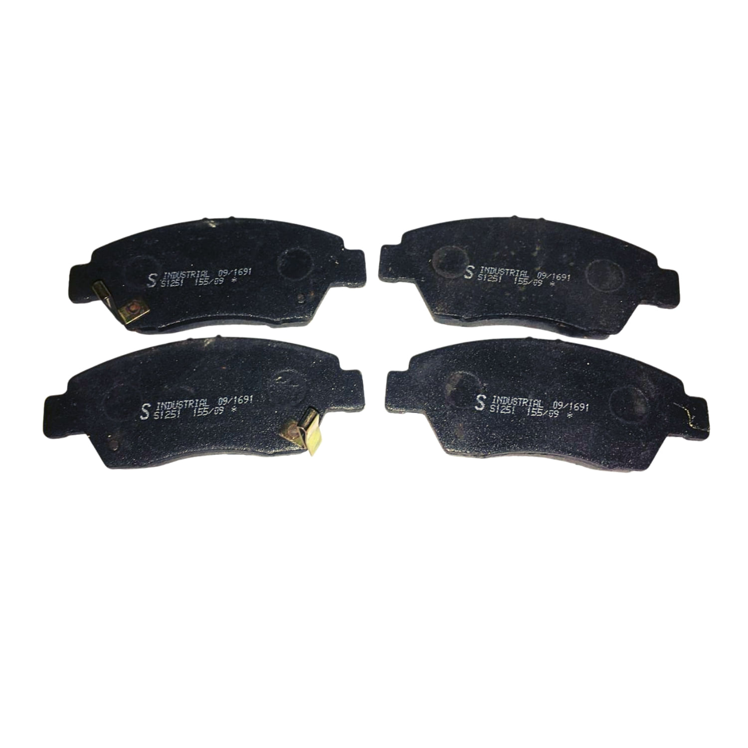 Jogo De Pastilha De Freio Civic 1.6 16v 91 92 93 94 95 96 97 - Fuscão Preto