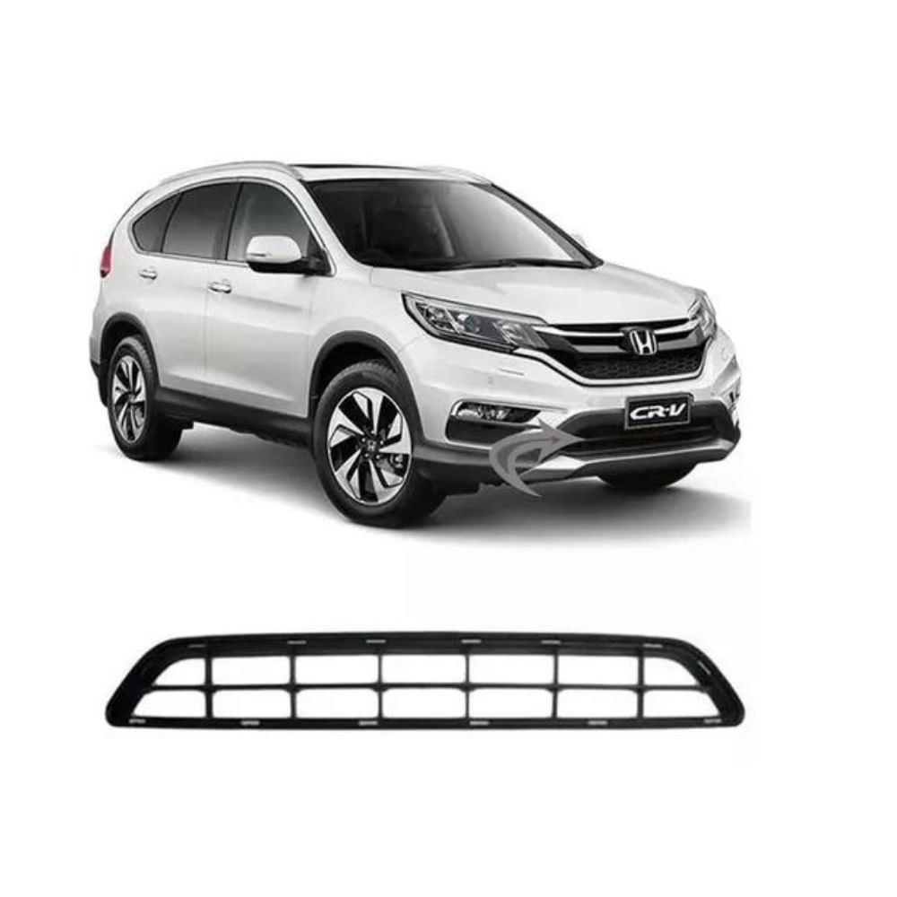 Grade Central Parachoque Crv 2015 2016 2017 - Fuscão Preto