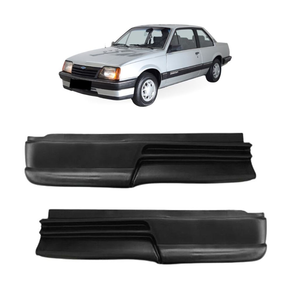 Spoiler Dianteiro Monza 1983 A 1990 Sem Furo - Fuscão Preto