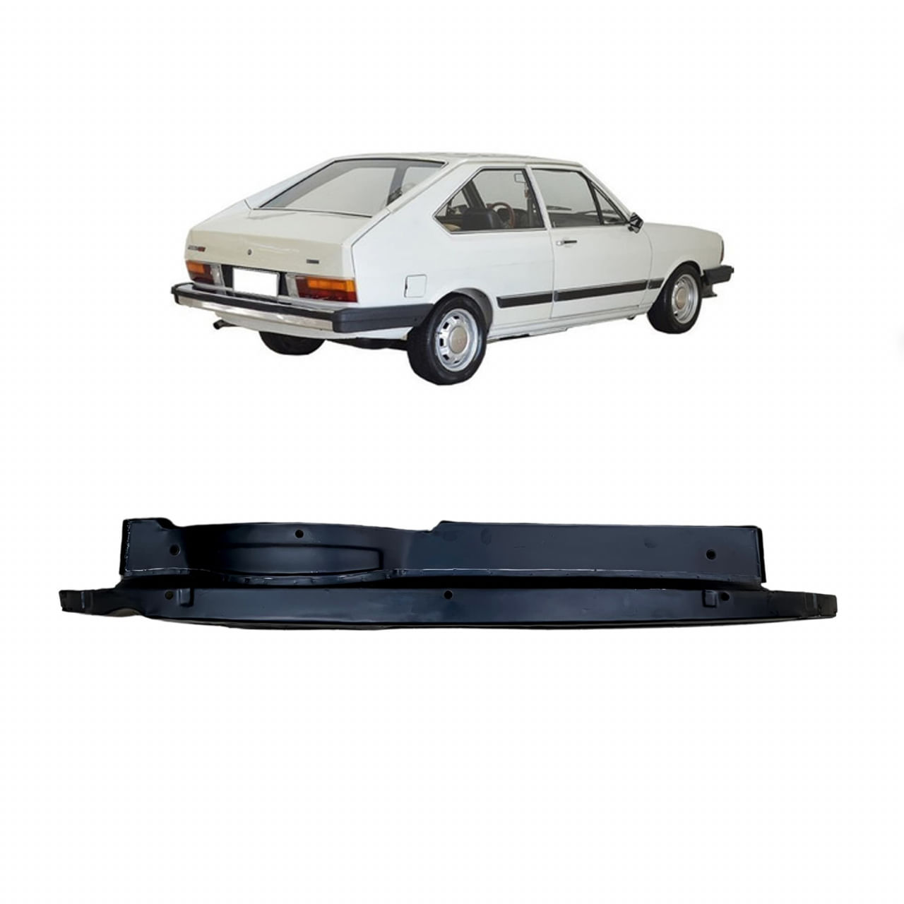 Reforco Painel Traseiro Passat 73 74 75 76 77 78 79 80 A 89 - Fuscão Preto