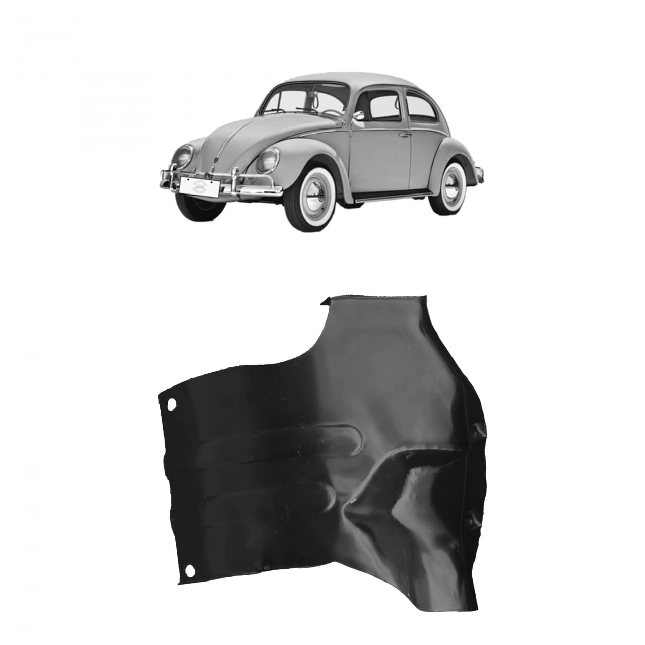 Chapa Motor Fusca Antigo Moderno 59 60 61 62 63 A 96 Medio - Fuscão Preto