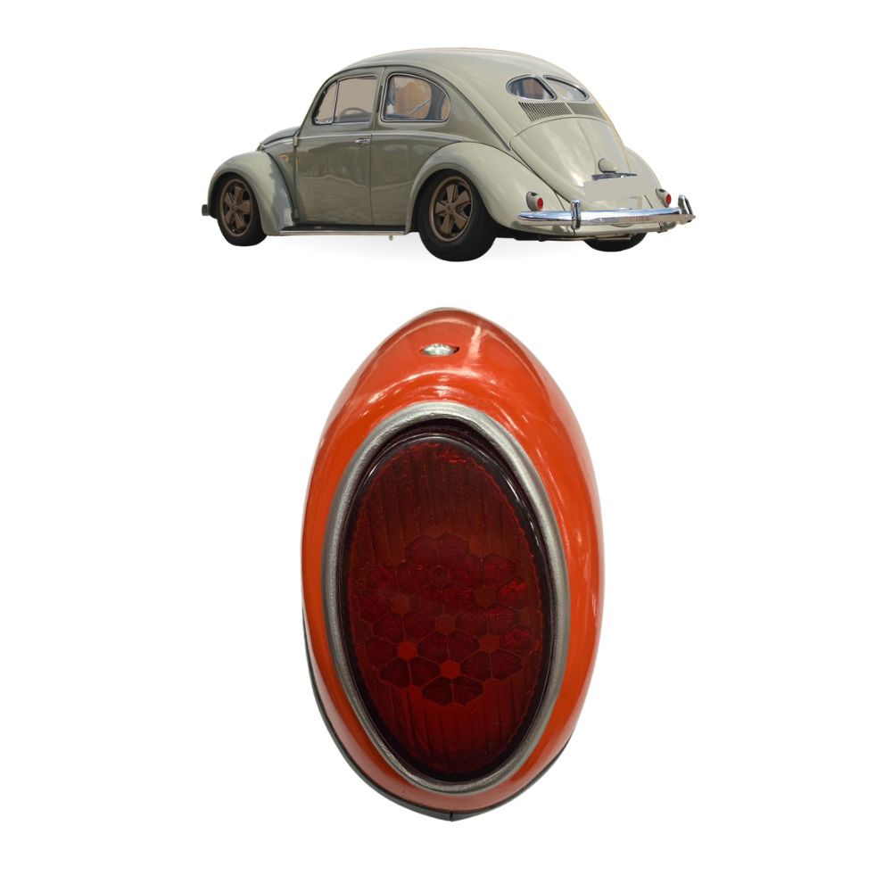 Lanterna Traseira Fusca Classico 1955 1951 1952 1953 A 1961 - Fuscão Preto