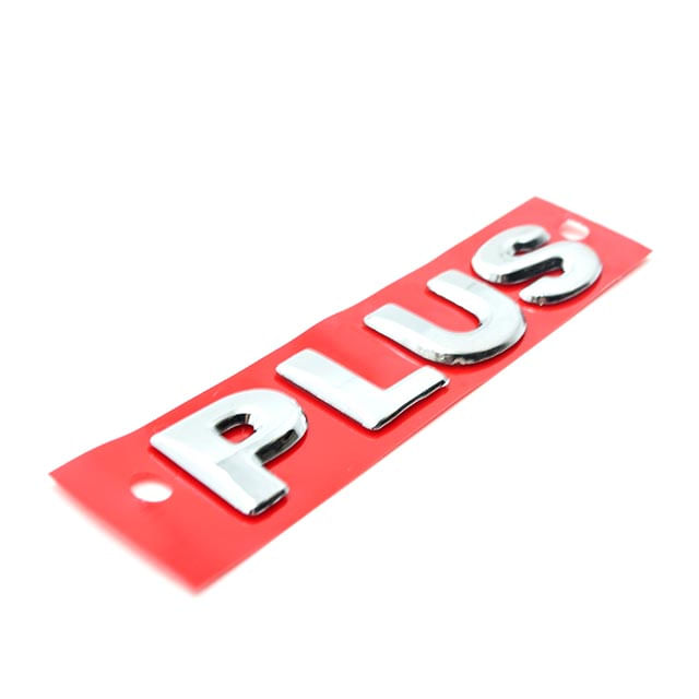 Emblema Plus Gol 2008 Cromado - Fuscão Preto