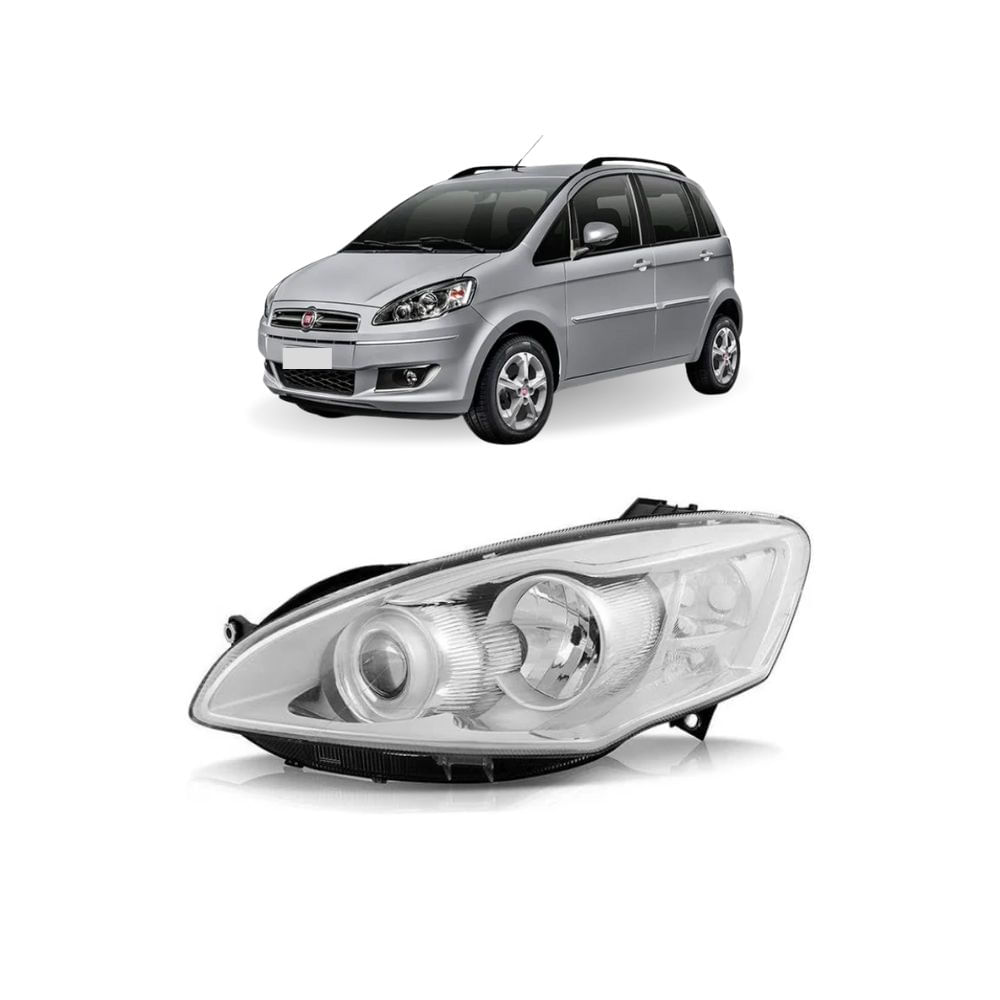 Farol Idea 2011 2012 2013 2014 2015 2016 Moldura Cinza - Fuscão Preto