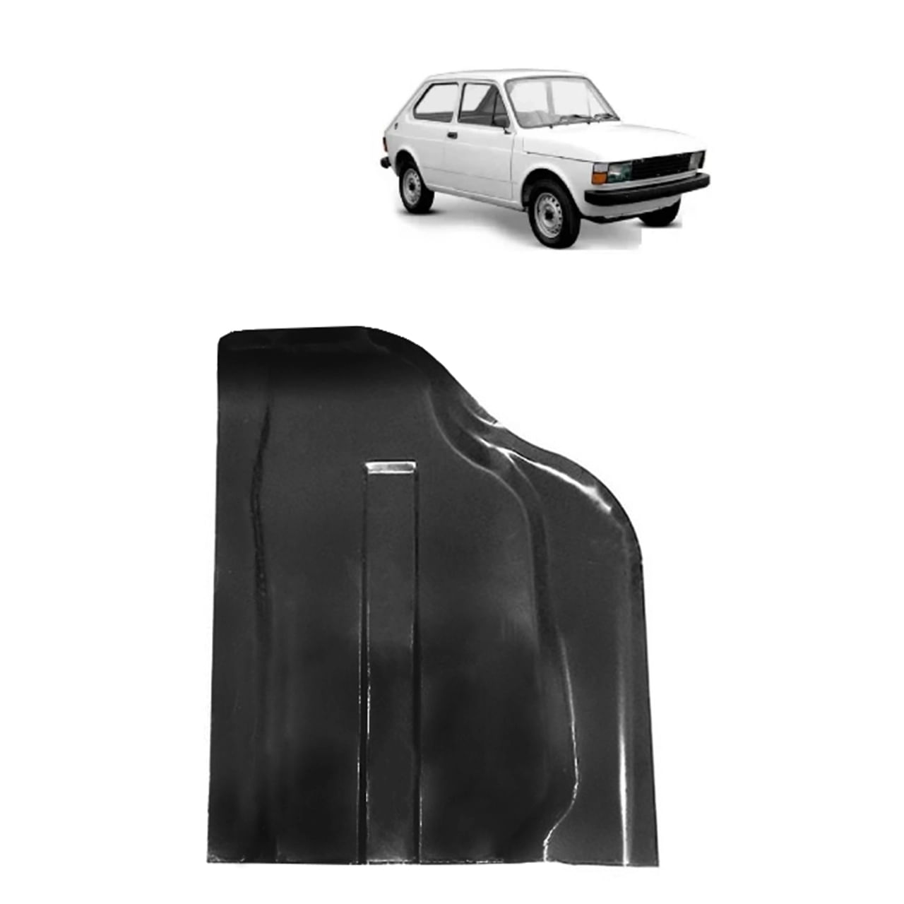 Remendo Assoalho Dianteiro 147 1976 77 78 79 80 81 82 A 1988 - Fuscão Preto