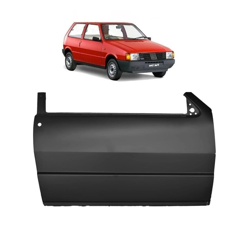 Folha Porta Uno 1984 85 86 87 88 89 90 A 2003 2 Portas - Fuscão Preto