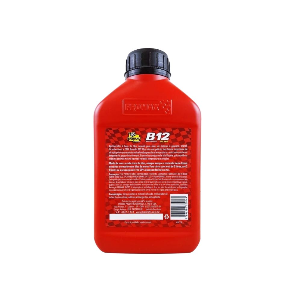 Aditivo Lub B12 Plus 500ml - Fuscão Preto