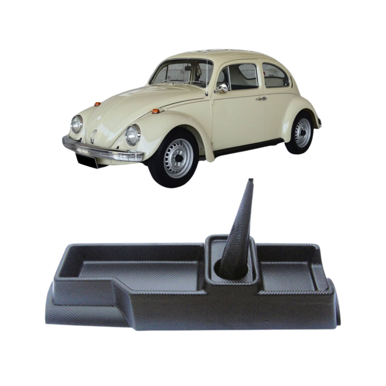 Console Fusca 1969 1970 A 1978 Com Coifa - Fuscão Preto