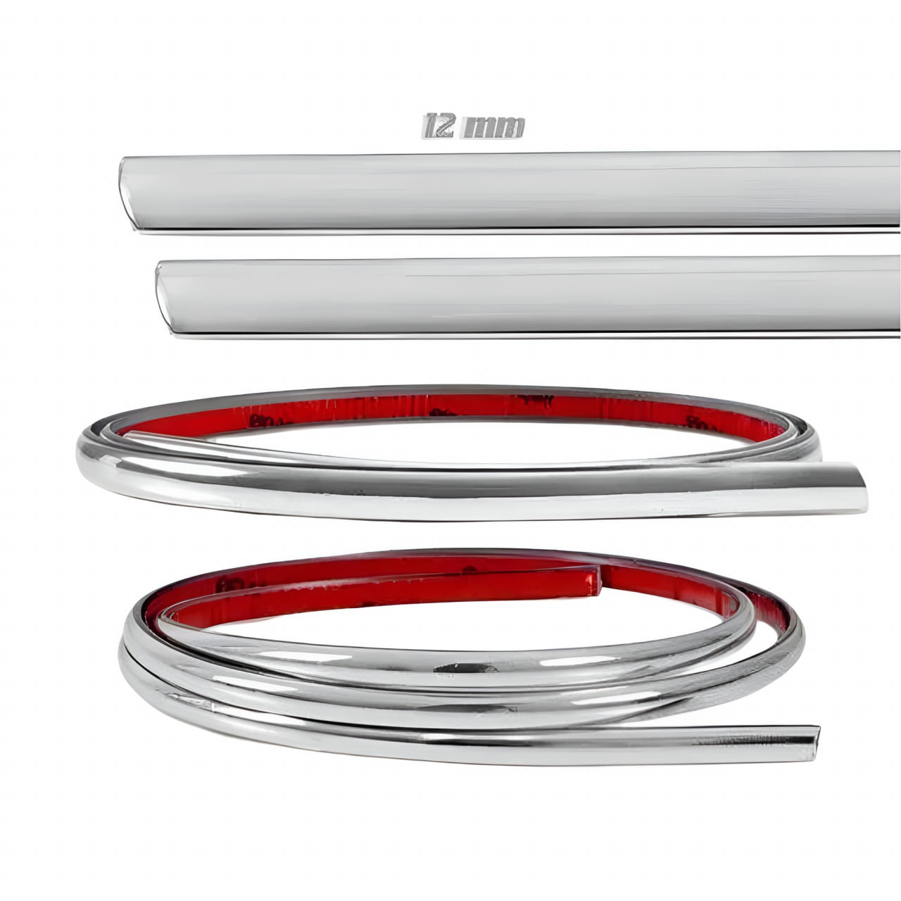 Friso Lateral Universal 12mm X 6m - Fuscão Preto