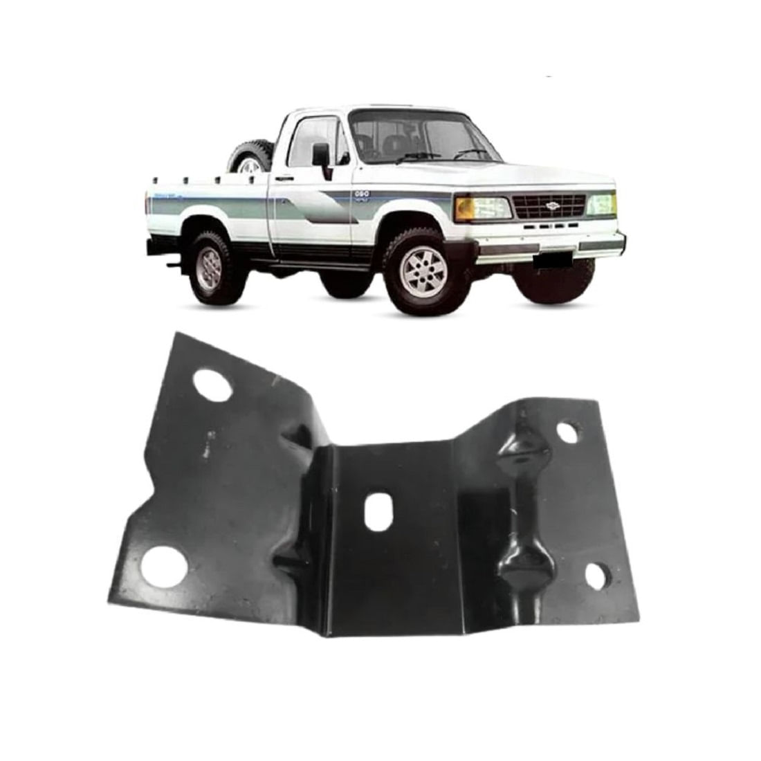 Suporte Direito Do Motor D10 D20 Motor Diesel Perkins Maxion - Fuscão Preto