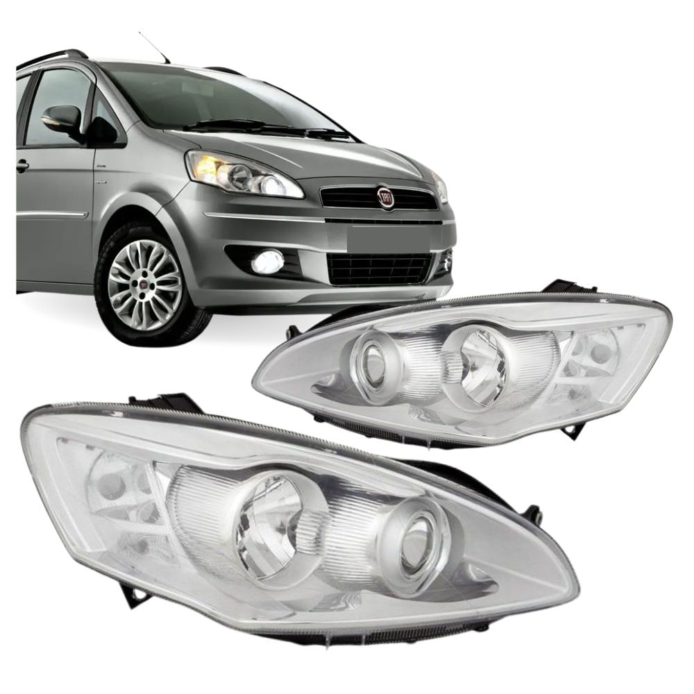 Farol Idea 2010 2011 2012 2013 2014 2015 2016 Masc Cromada - Fuscão Preto