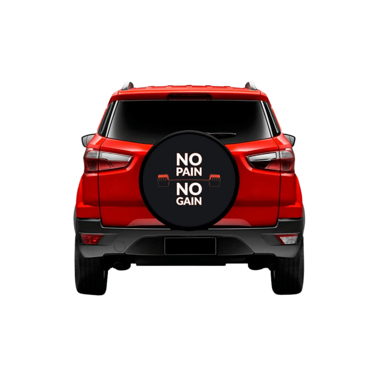 Capa Estepe No Pain No Gain Aircross Doblo Crossfox Ecosport - Fuscão Preto