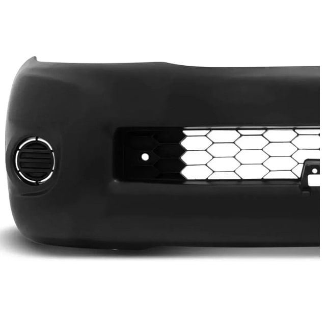Parachoque Dianteiro Hilux 2009 2010 2011 Com Furo - Fuscão Preto