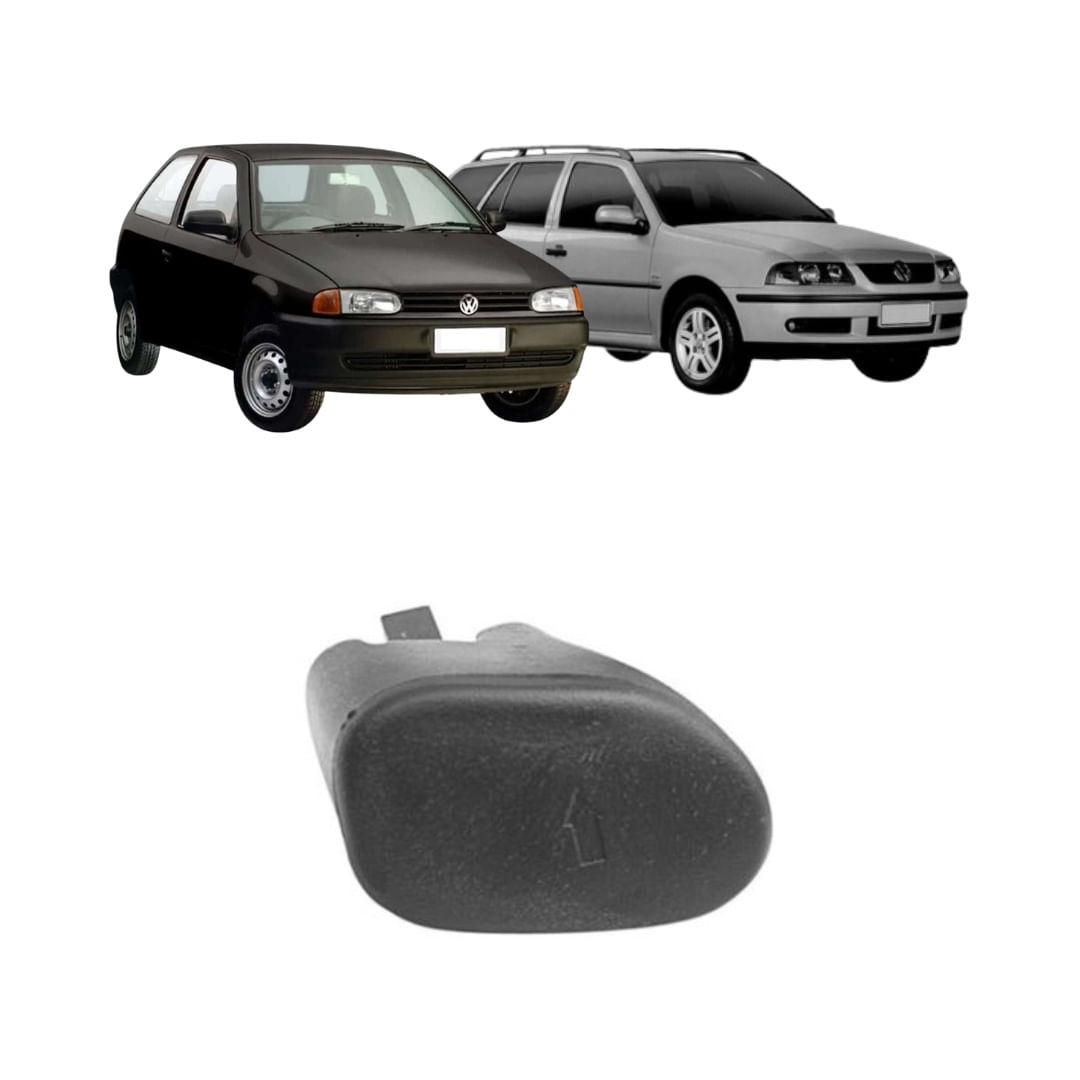 Botao Trava Banco Cinza Gol Voyage Saveiro 1998 A 2003 Ld - Fuscão Preto