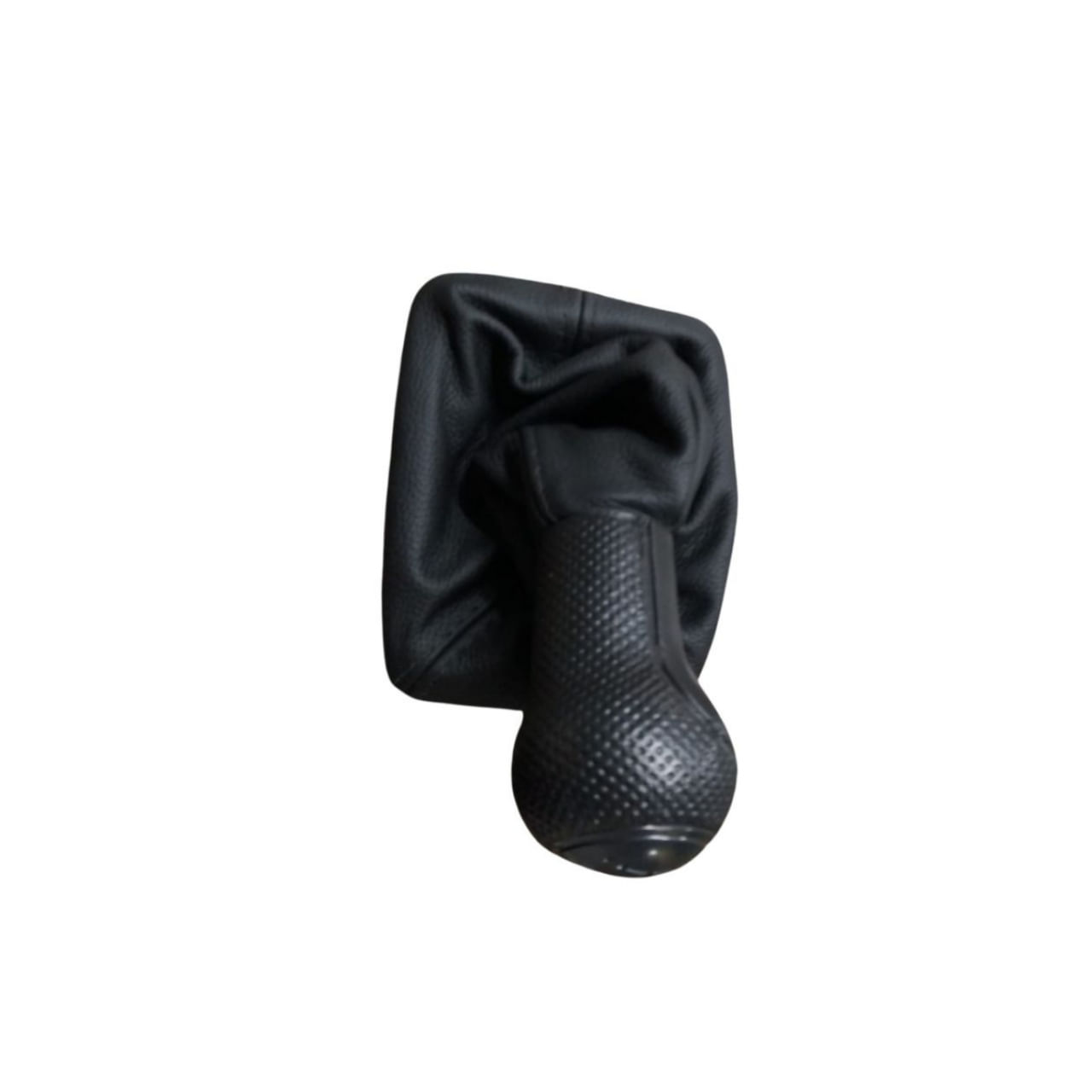 Coifa Alavanca Couro Preto Com Manopla Gol 1987 A 1994 - Fuscão Preto