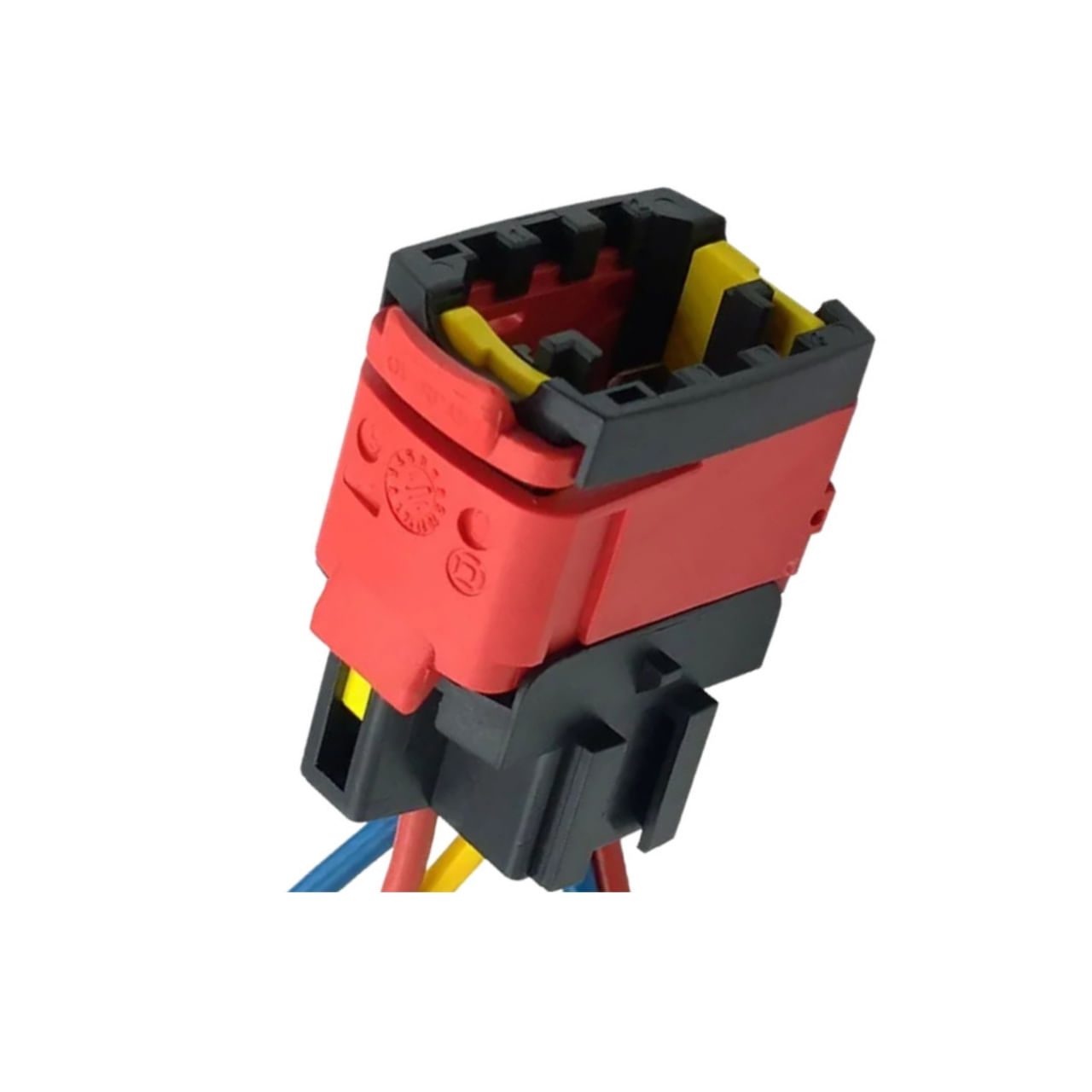 Conector Ventoinha Renault Peugeot 3 Vias - Fuscão Preto