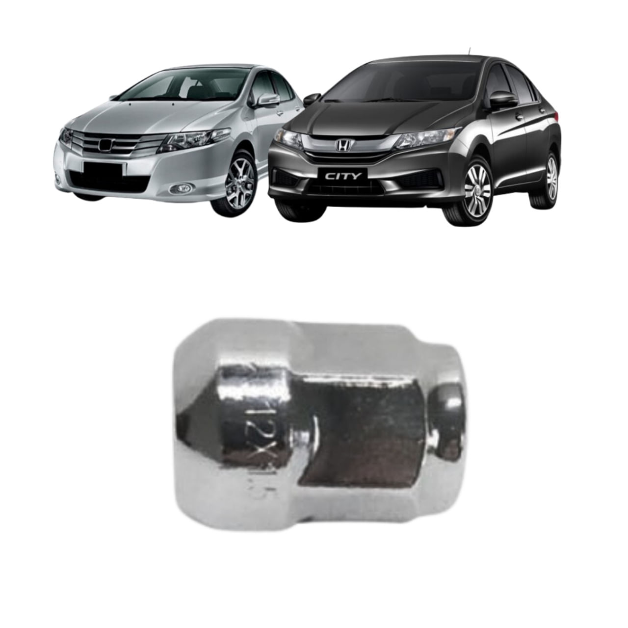 Porca Roda City 2009 A 2021 Fit - Fuscão Preto