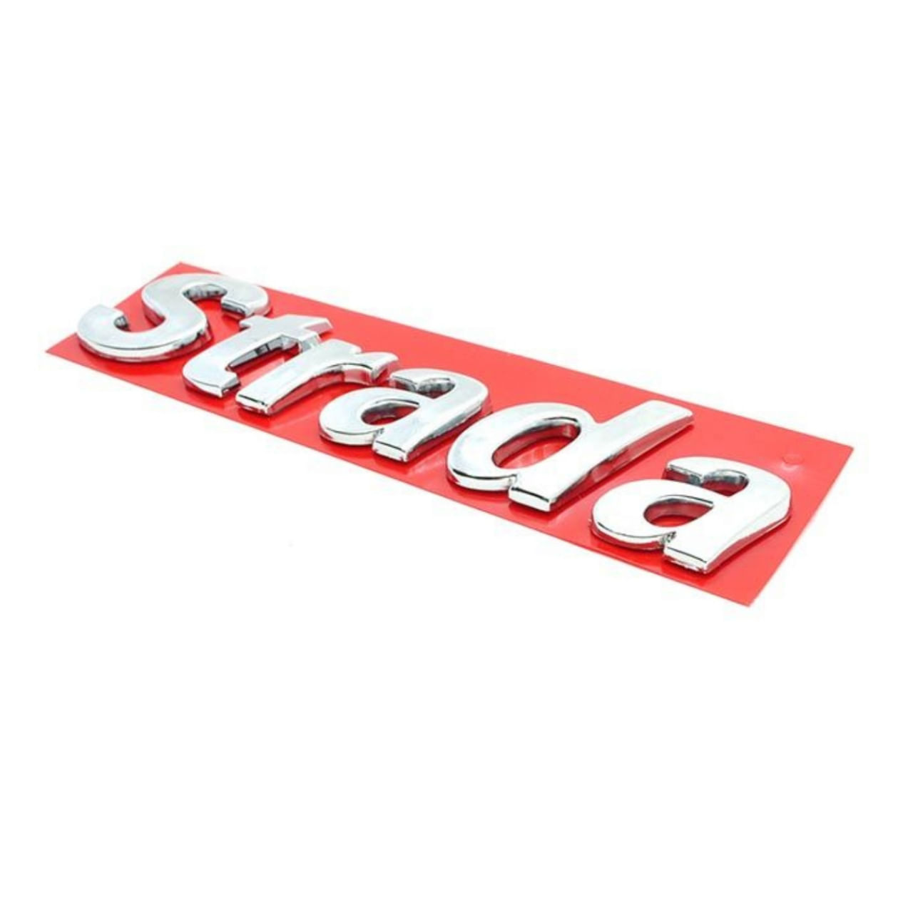 Emblema Strada 2000 A 2008 Cromado - Fuscão Preto