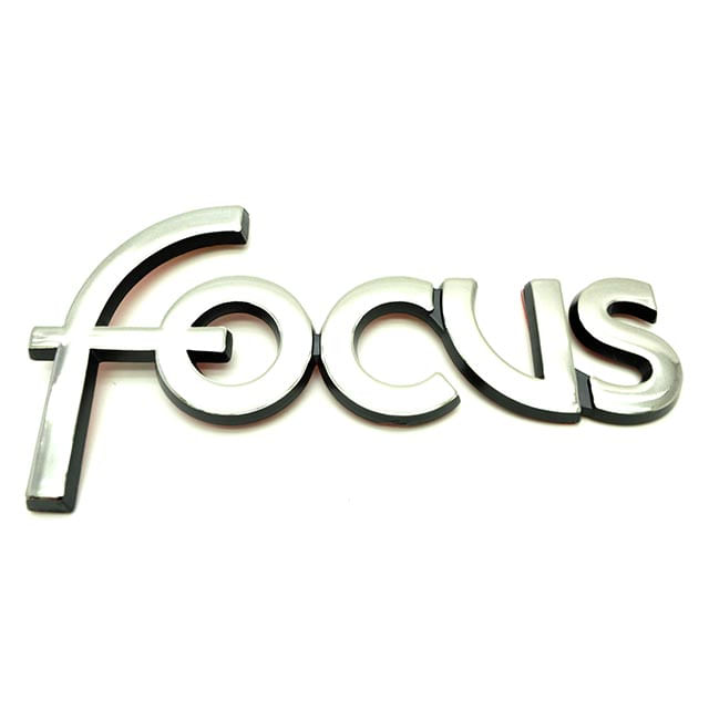 Emblema Cromado Focus 1998 A 2008 - Fuscão Preto
