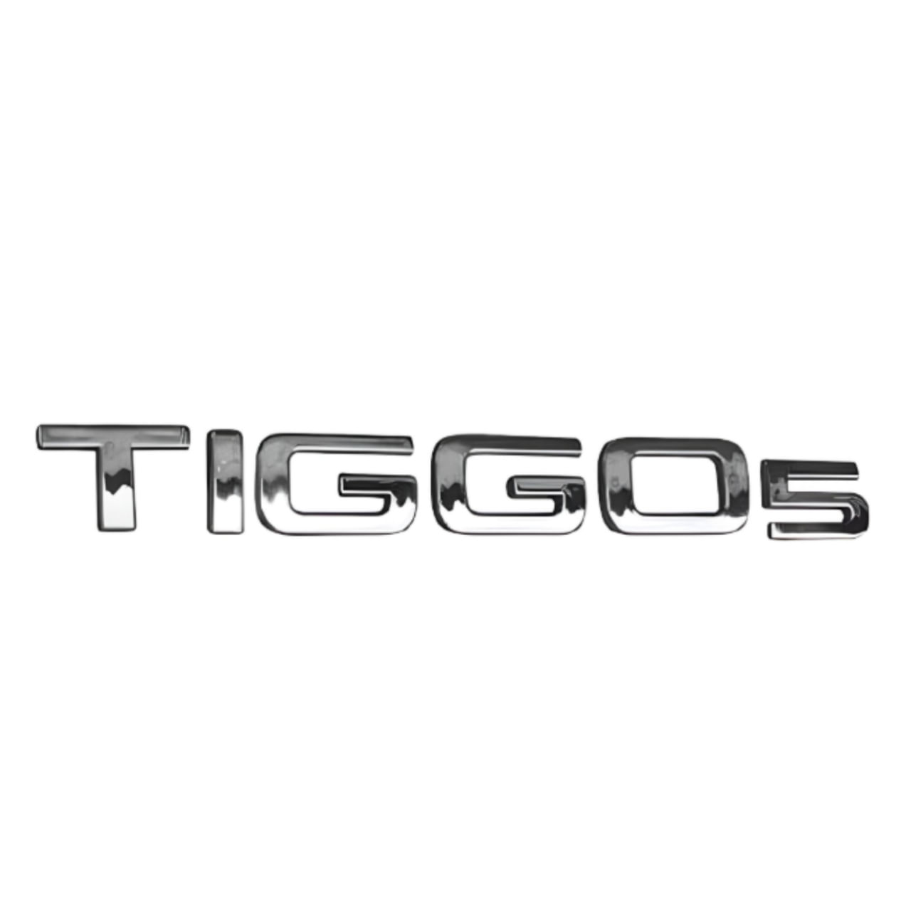 Emblema Tiggo 5 2018 A 2025 Cromado - Fuscão Preto